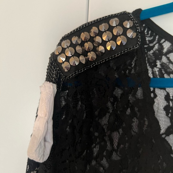 City Chic | Tops | Nwt City Chic Lace Armour Hilow Babydoll Tunic Top ...